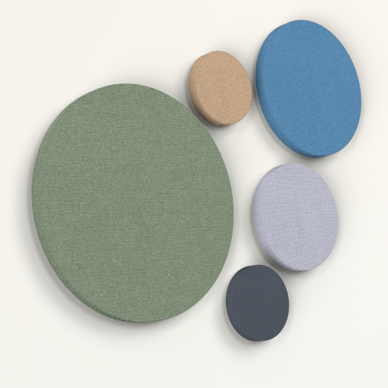 Hush Light Round Akustiikkapaneeli - Yrityskalusto