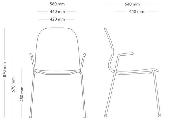 EFG Archie asiakastuoli - Yrityskalusto